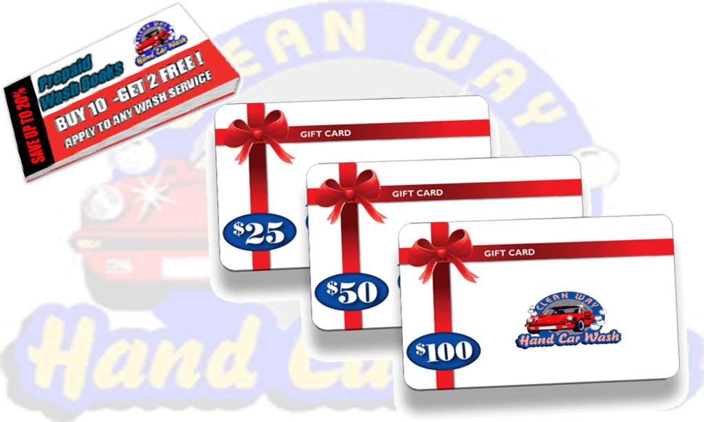 gift-card-washbook - CLEANWAY CAR WASH